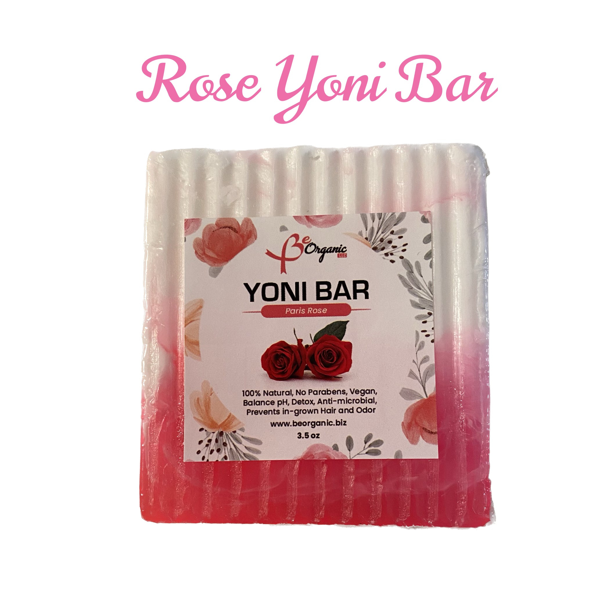 BeOrganicLLC Rose Whole Body Yoni Bar